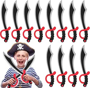 Amazon.com: Shappy 12 Pcs 16.5 Inch Foam Swords Fake Sword Toys Cosplay ...