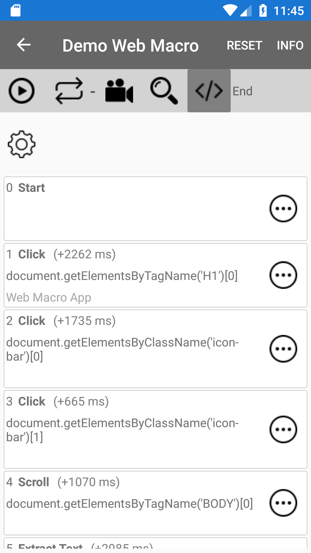 Web Macro Bot (record - edit - replay) | NO ROOT - App on the Amazon Appstore