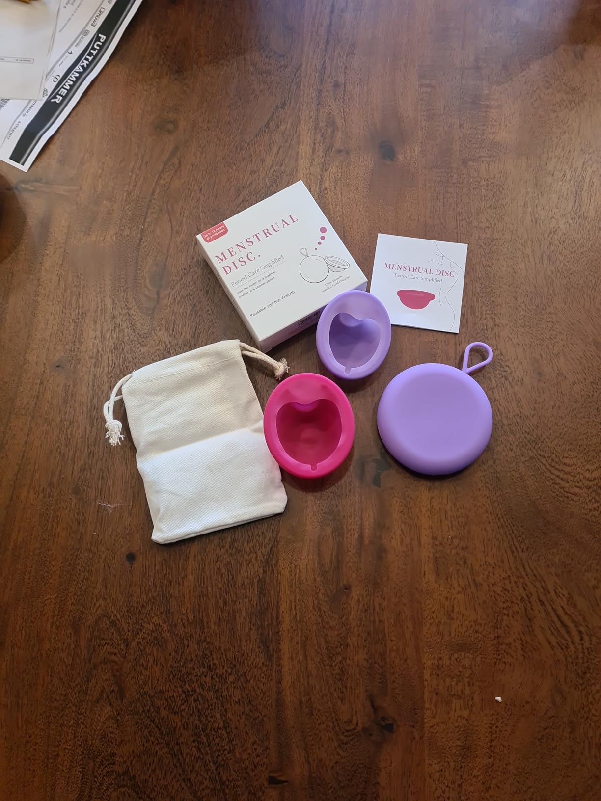Ketliyaze 2 Stück Menstruationsscheibe Größen S L, Menstruationstasse ...