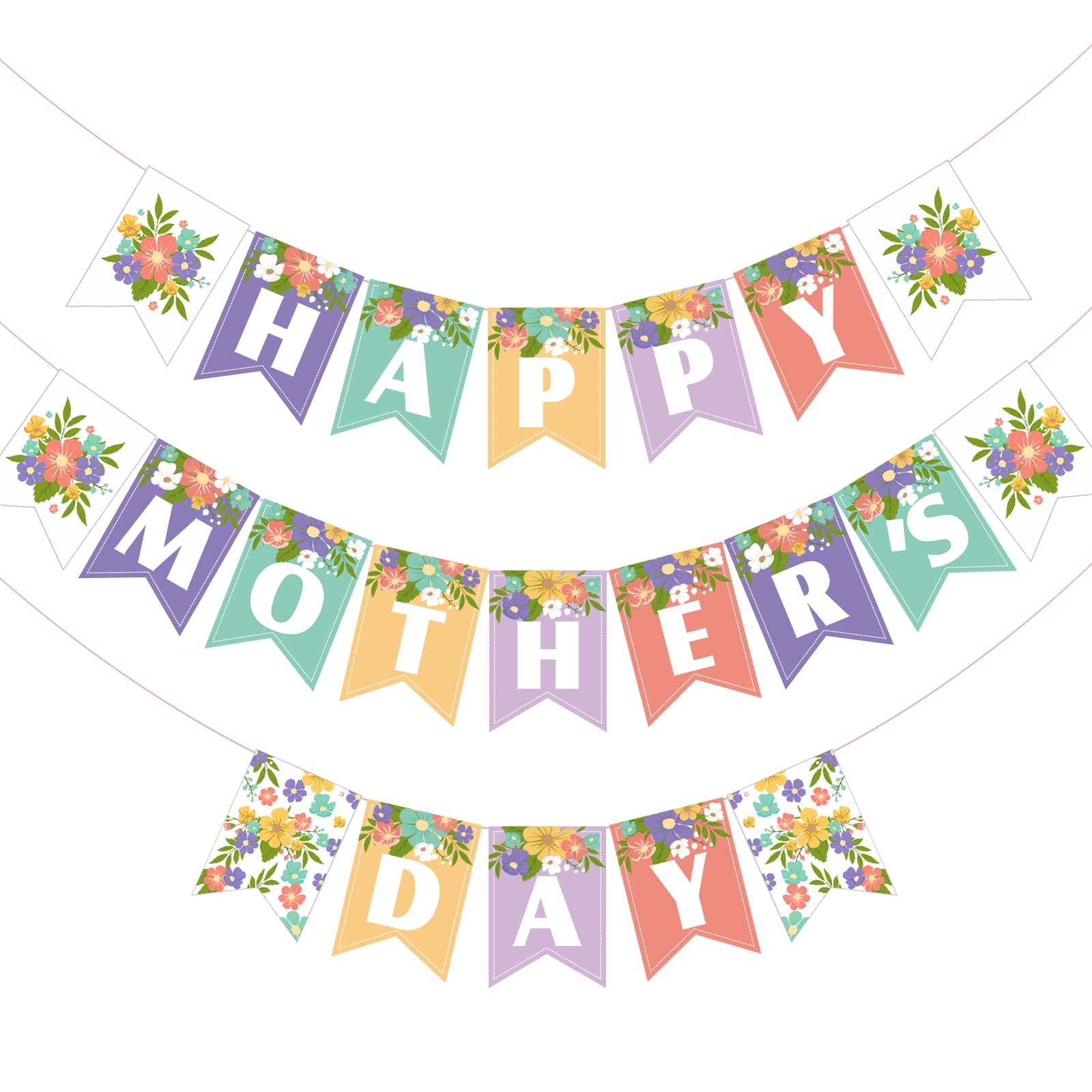 Mothers Day Banner Clipart