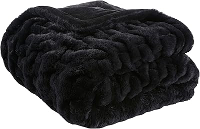Amazon.com: Madison Park Ruched Luxury Throw Premium Soft Cozy Brushed ...