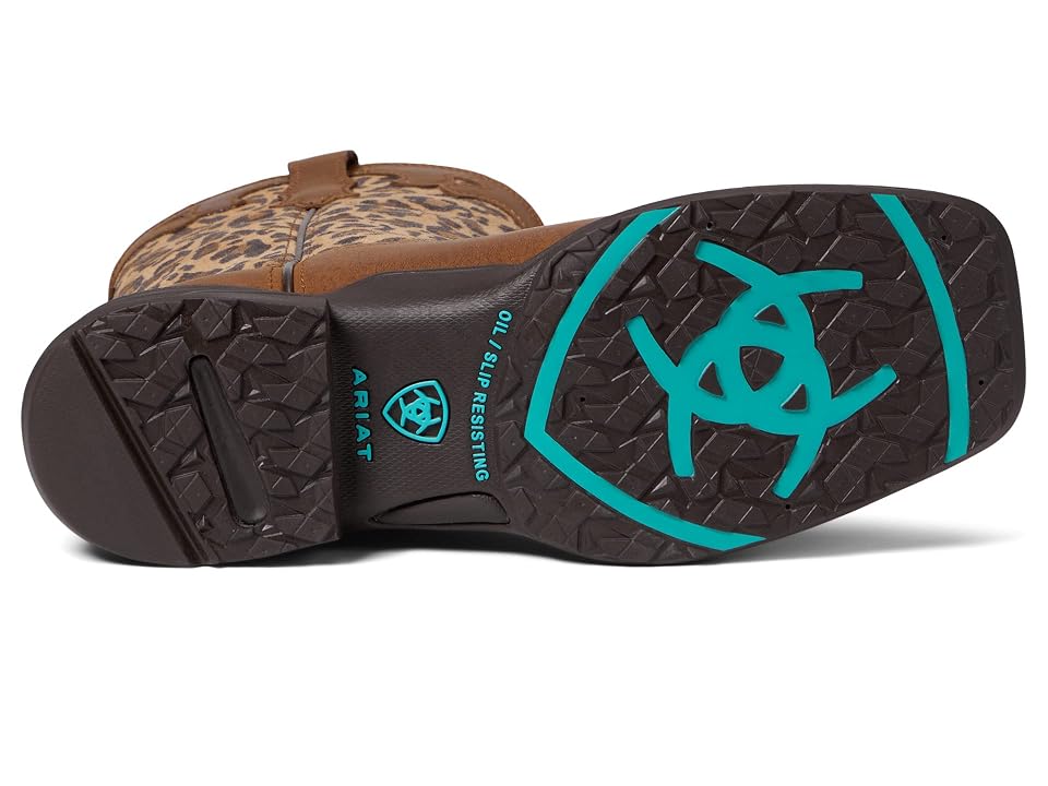 Ariat Anthem Savanna Western Boot (Tortuga/Leopard Print) Women's Boots ...