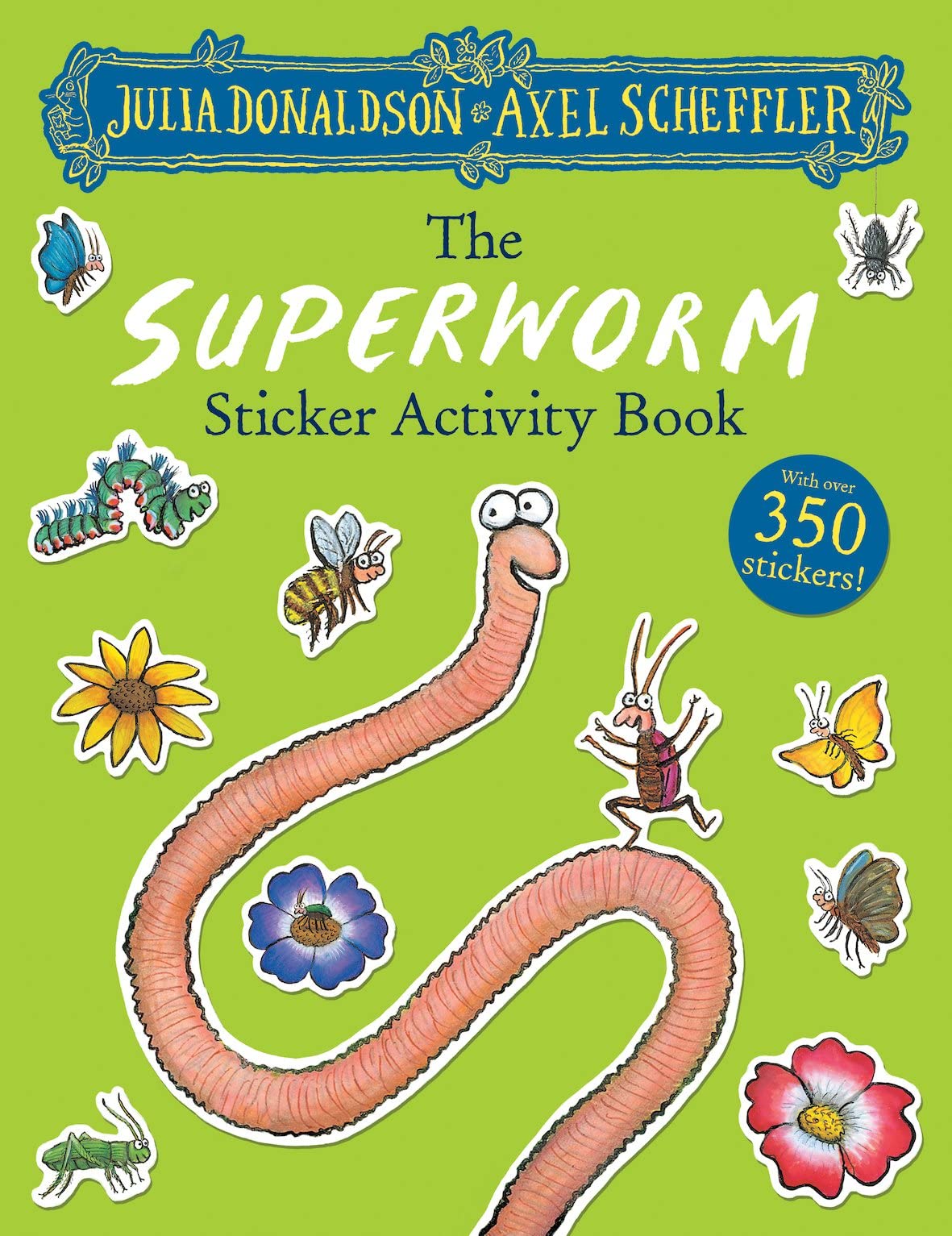 The Superworm Sticker Activity Book: Packed with mazes, dot-to-dots ...