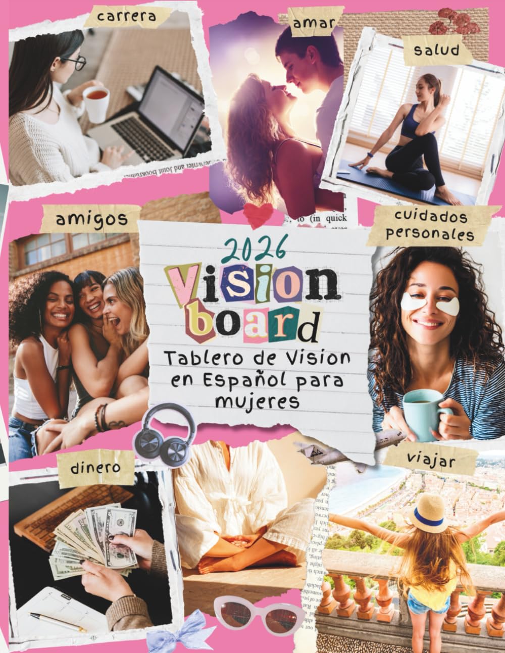Amazon.com: Vision Board 2026 – Tablero de Vision en Español para ...