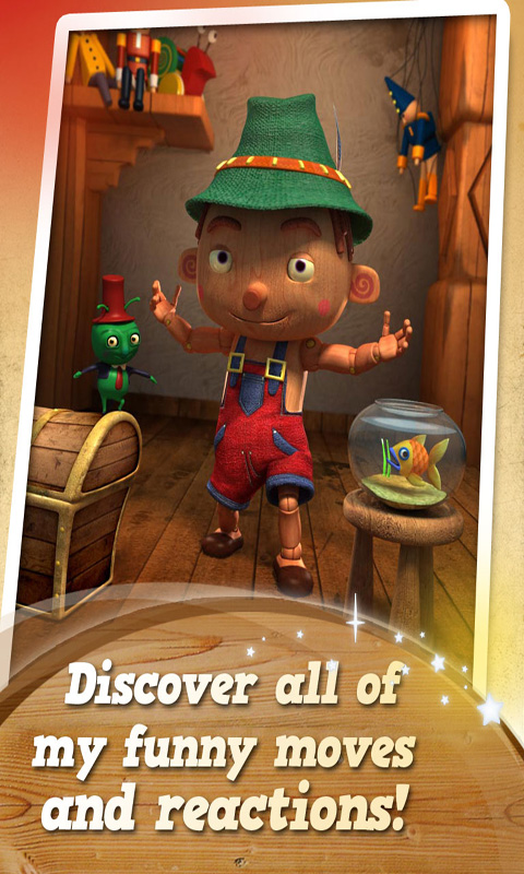 Aplicación Talking Pinocchio Pro en Amazon Appstore
