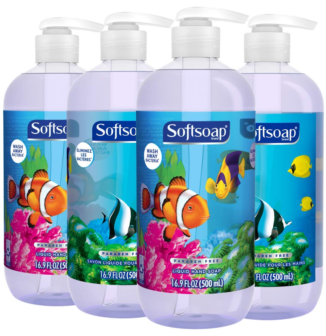 Amazon.com : Softsoap Liquid Hand Soap, Aquarium Series - 16.9 fluid ...
