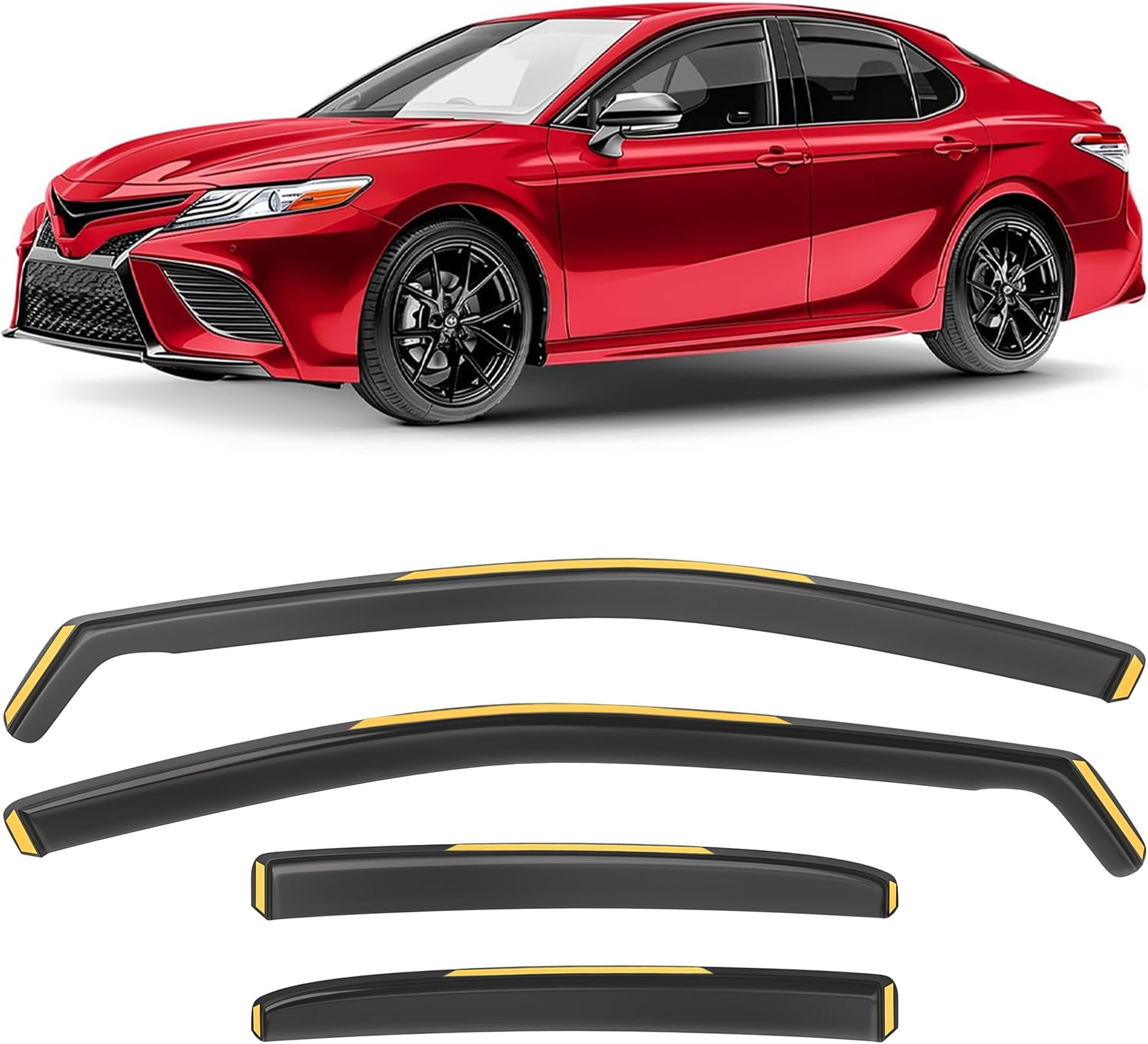 Amazon.com: ACLONG Rain Guards for Toyota Carmy 2018 2019 2020 2021 ...