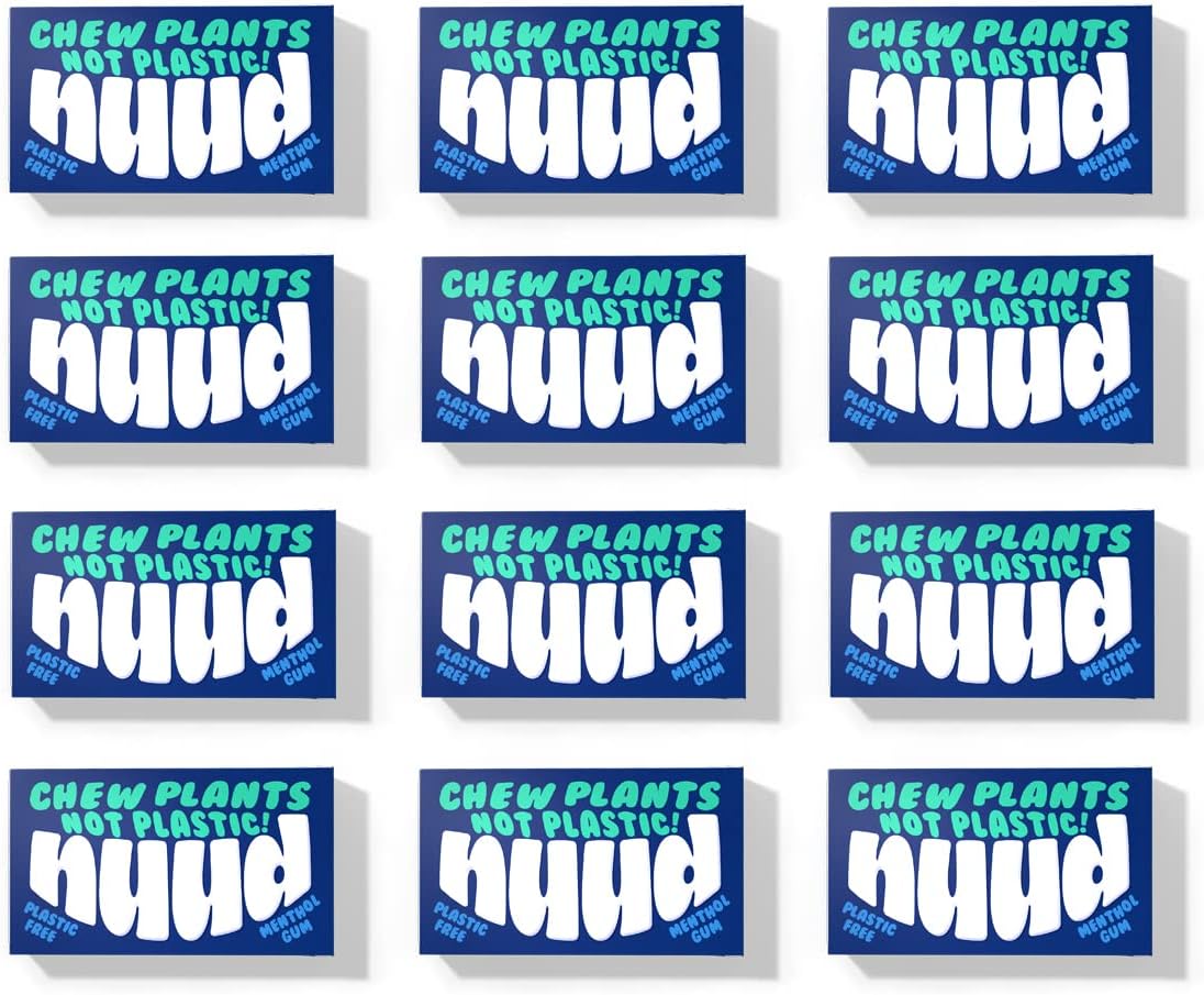 Nuud Menthol Gum | Plant Based, Biodegradable & Australia | Ubuy