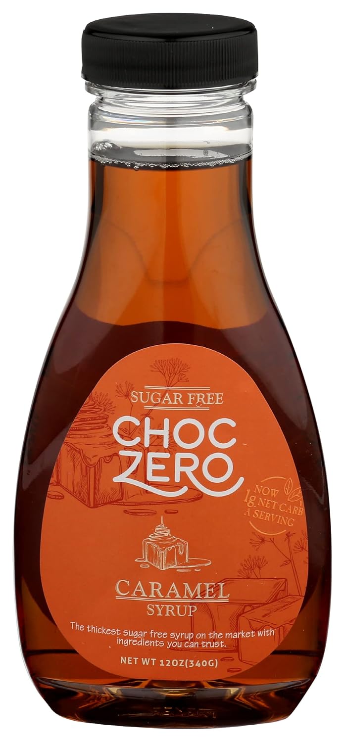 Amazon.com : CHOCZERO Caramel Syrup, 12 OZ : Grocery & Gourmet Food