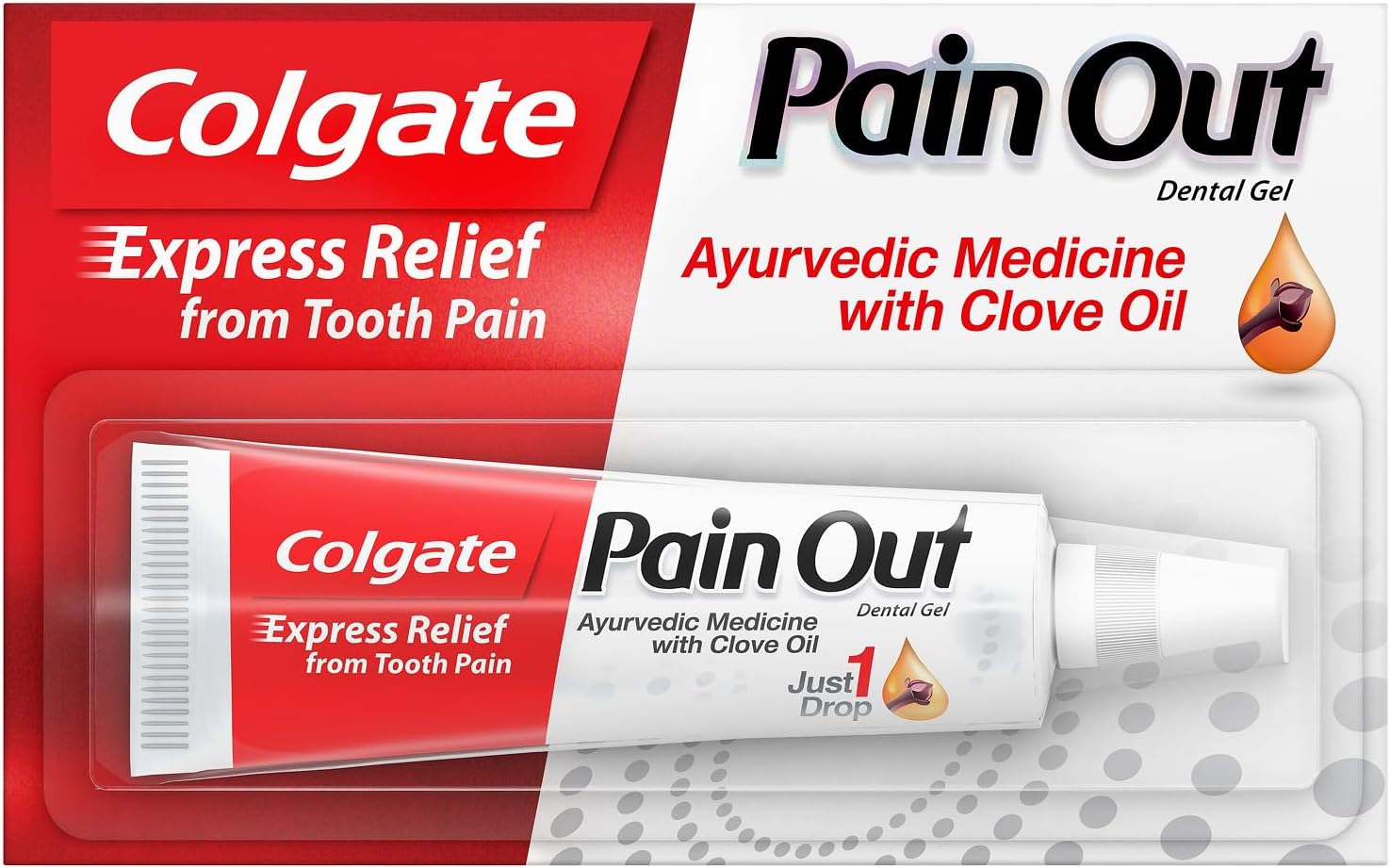 Colgate Pain Out Gel dentaire 10 g : Amazon.fr: Hygiène et Santé