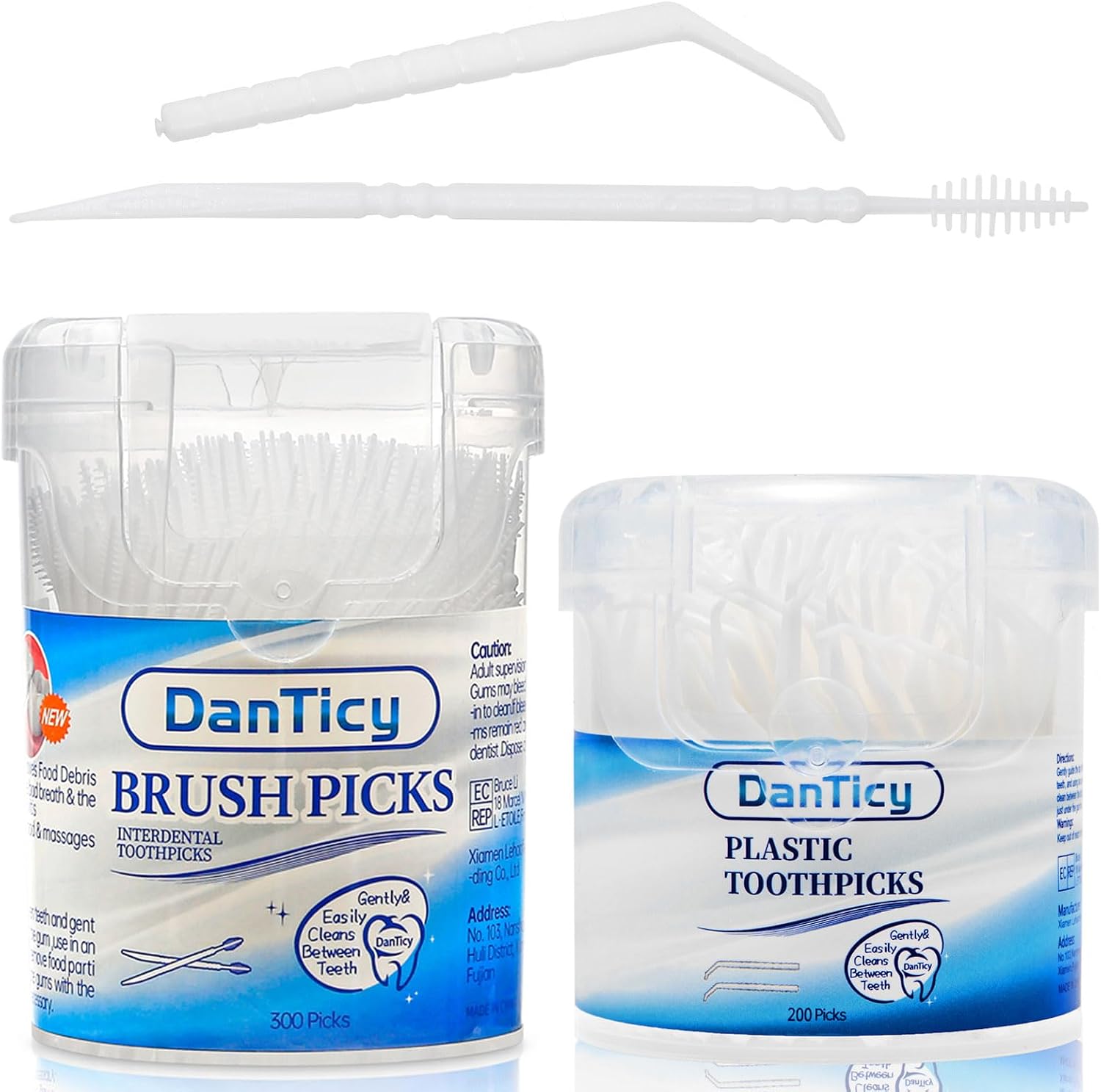 Amazon.com: DanTicy Brushpicks Interdental Toothpicks,Interdental ...