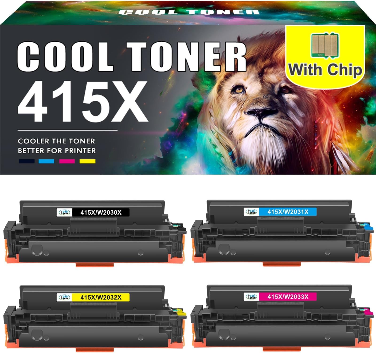 HP 415X (W2030X) Original Toner Schwarz mit hoher Reichweite für HP ...
