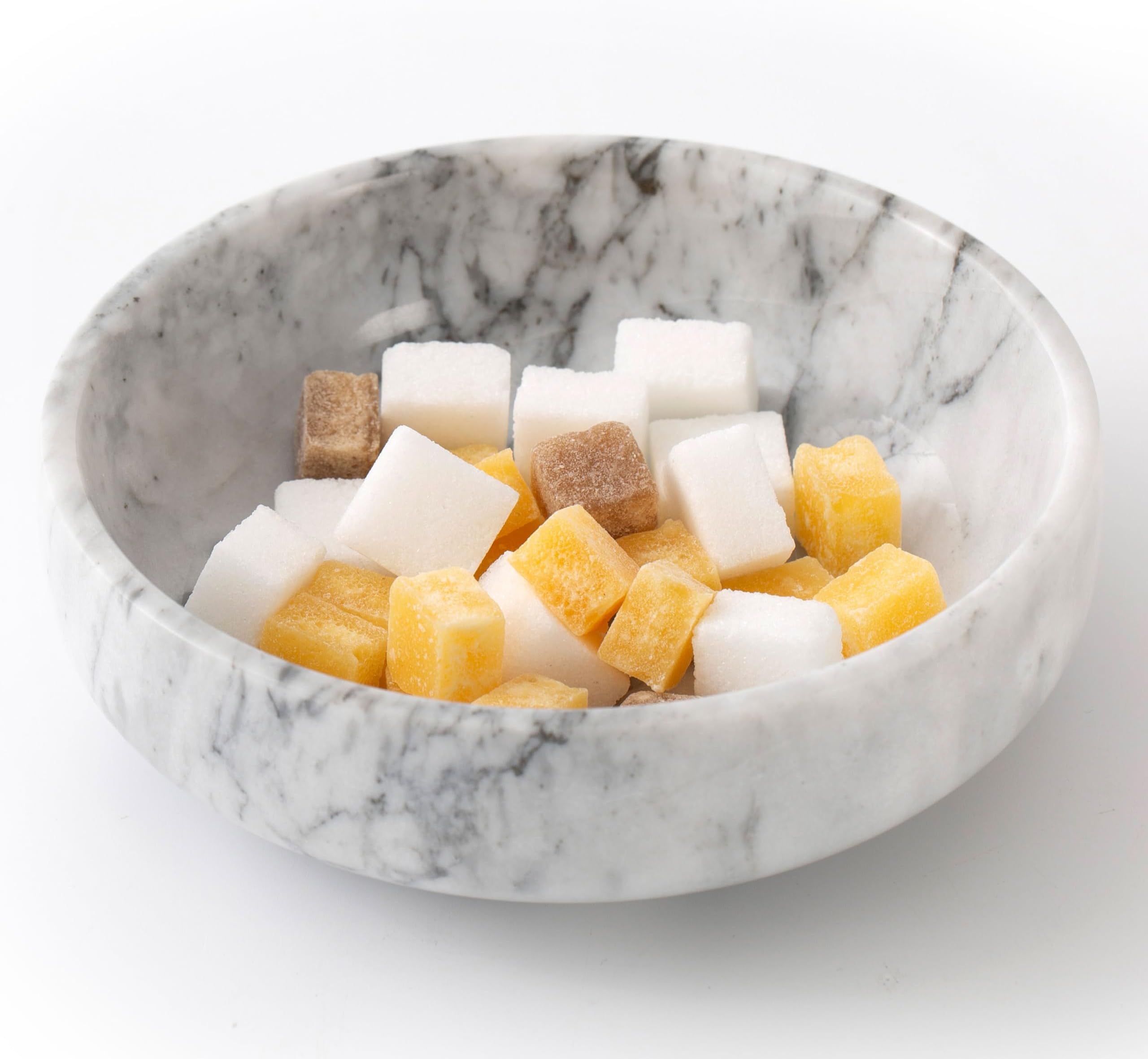 Amazon.com | CM CHIC MONDAY Candy Dish, Marble Candy Bowl for Office ...