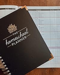 The Homeschool Planner: Beautiful and Undated with Monthly Tabs | To Do ...