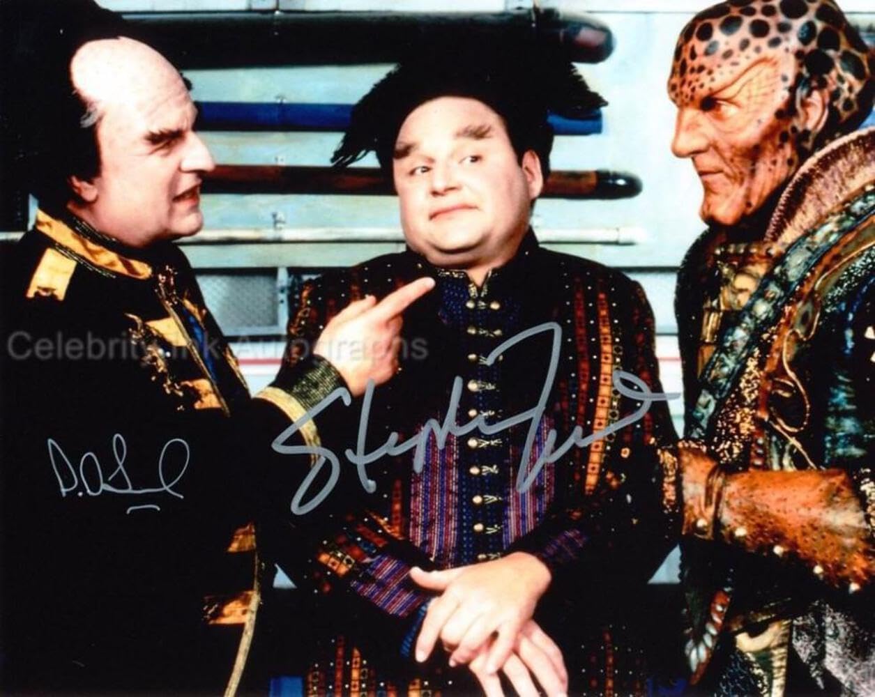 PETER JURASIK & STEPHEN FURST as Londo Mollari & Vir Cotto - Babylon 5 ...