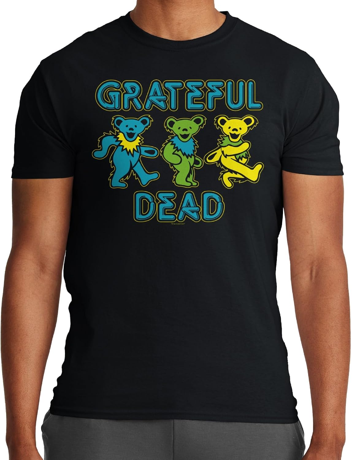 Amazon.com: Ripple Junction Grateful Dead Men's Short Sleeve T-Shirt 3 ...