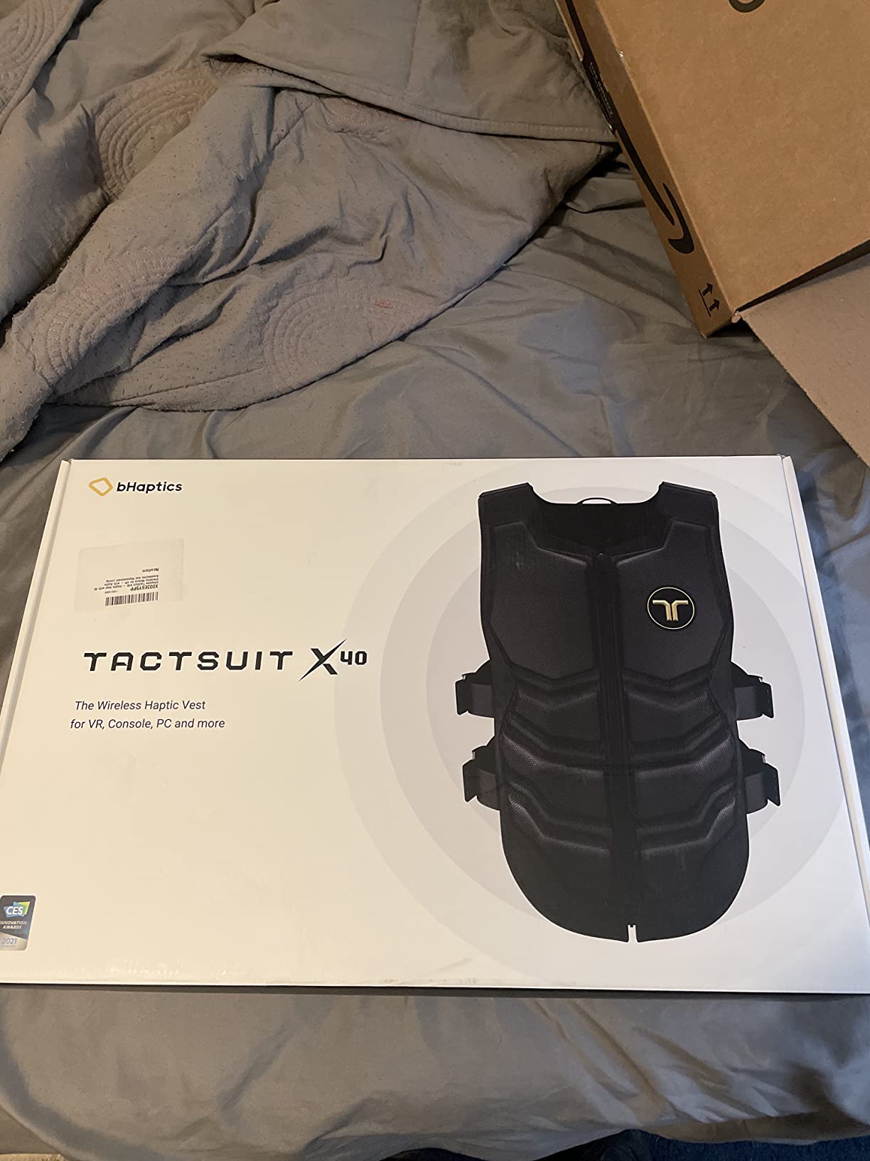 $17/mo - Finance bHaptics TactSuit X40 — Haptic Vest with 40 Vibration ...