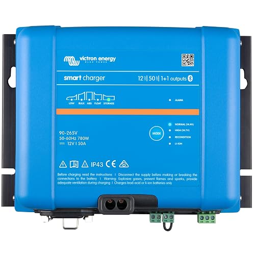 Snapklik.com : Victron Energy Smart IP43 12-Volt 50 AMP 120-240VAC, (1 ...