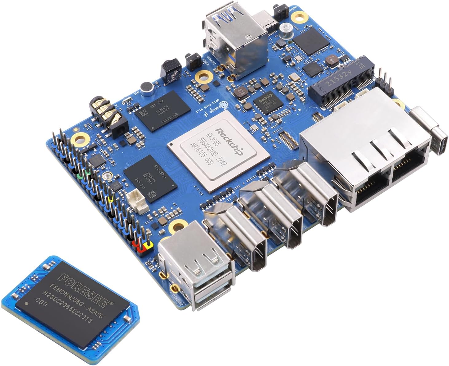 Amazon.com: Orange Pi 5 Ultra 8GB RAM LPDDR5 Rockchip RK3588 ...