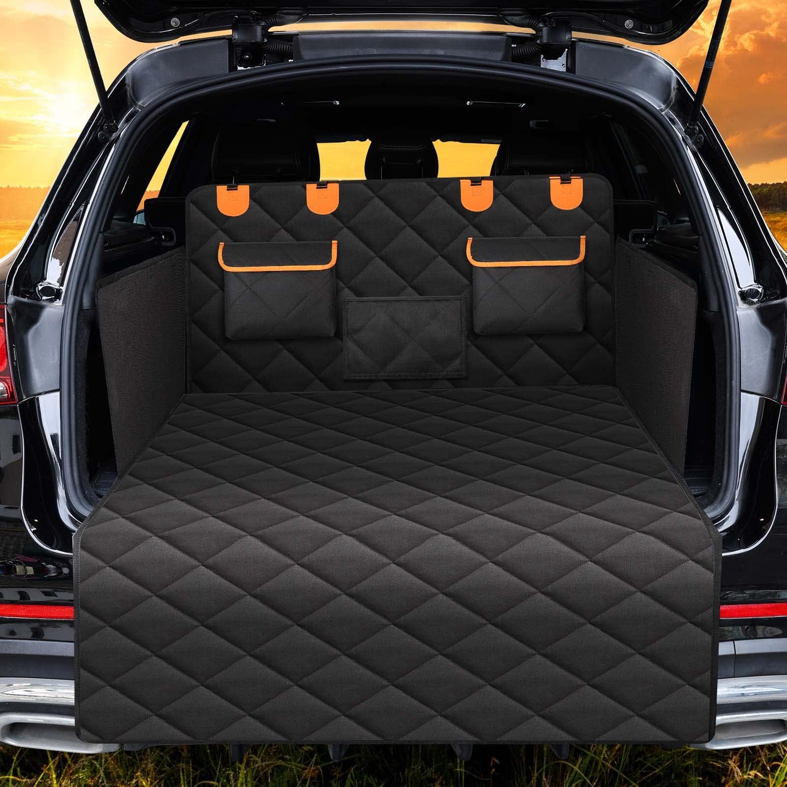Amazon.com : BarksBar Luxury Pet Cargo Cover & Liner For Dogs - 80 x 52 ...