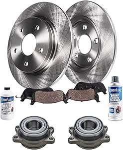 Amazon.com: Detroit Axle - Rear Brake Kit for 2000-2004 Subaru Legacy Outback 2003-2006 Baja ...