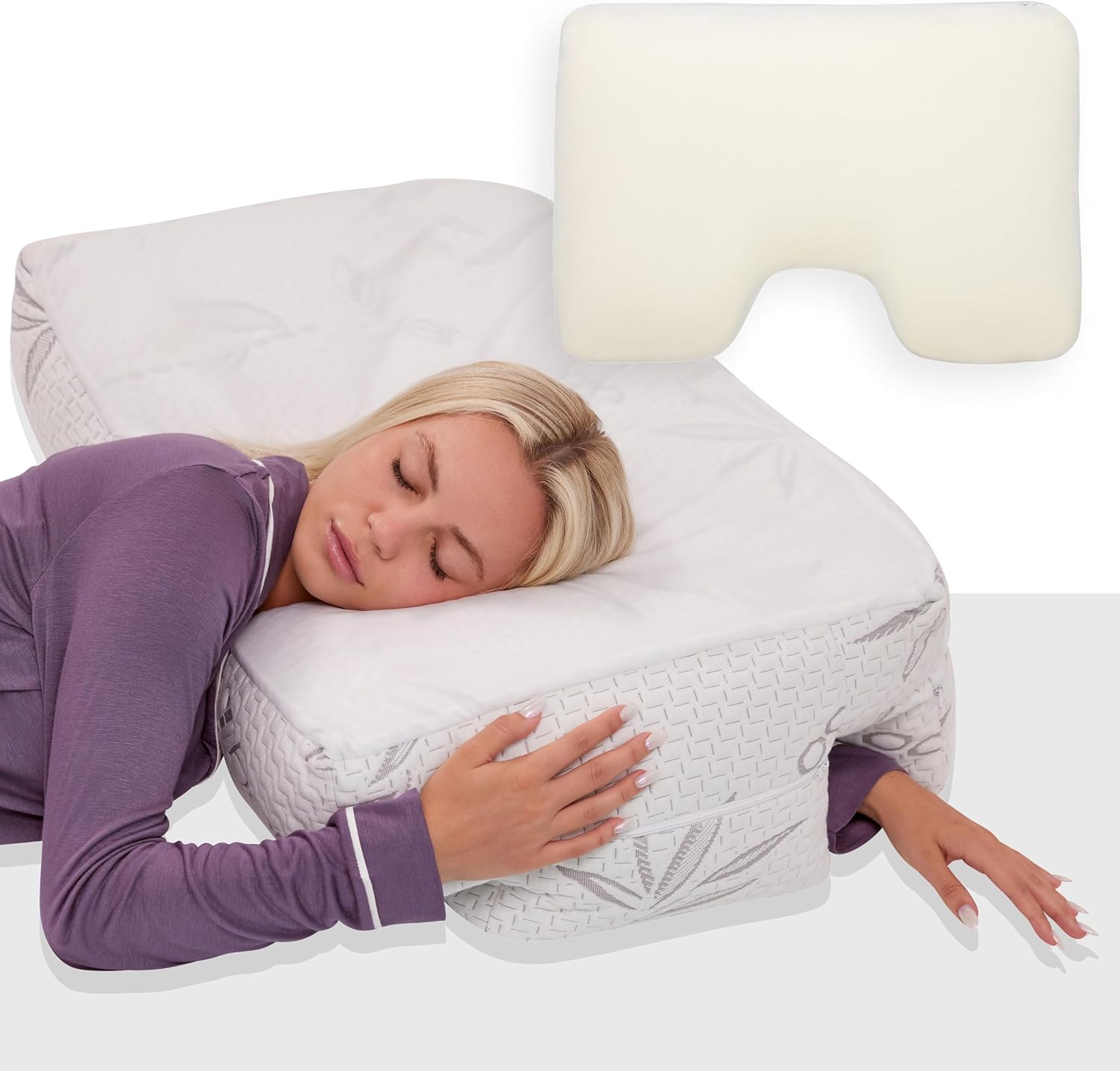 Amazon.com: Wife Pillow Combo - Cooling Shredded Memory Foam Arm Pillow ...