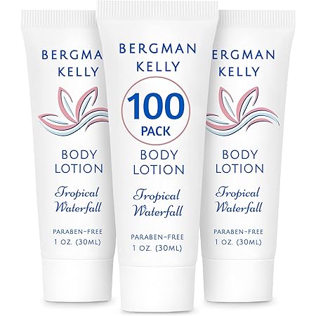 BERGMAN KELLY Travel Size Lotion (1 fl oz, 100 PK, Tropical Waterfall ...
