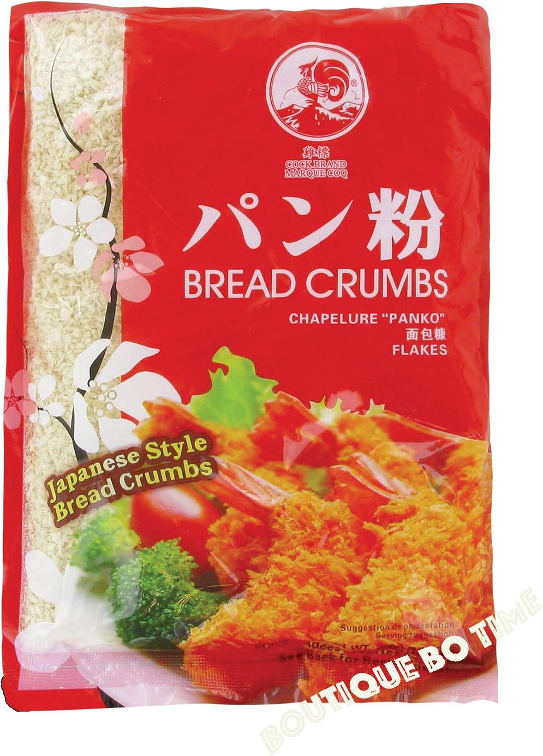 Chapelure "Panko" à la japonaise 200G - Marque COQ (1 sachet ...