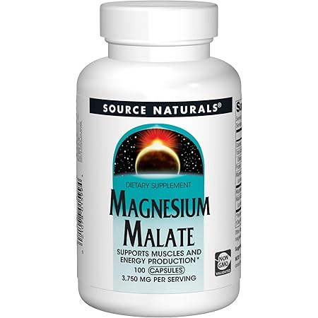 Amazon.com: Source Naturals Magnesium Malate - 3750 mg Per Serving ...