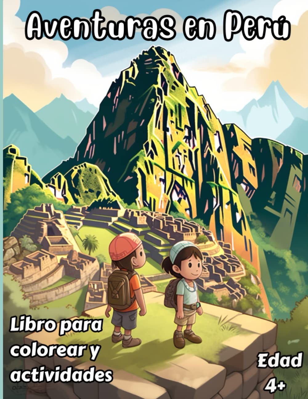 Aventuras en Peru libro para colorear y actividades: Peru libro para ...