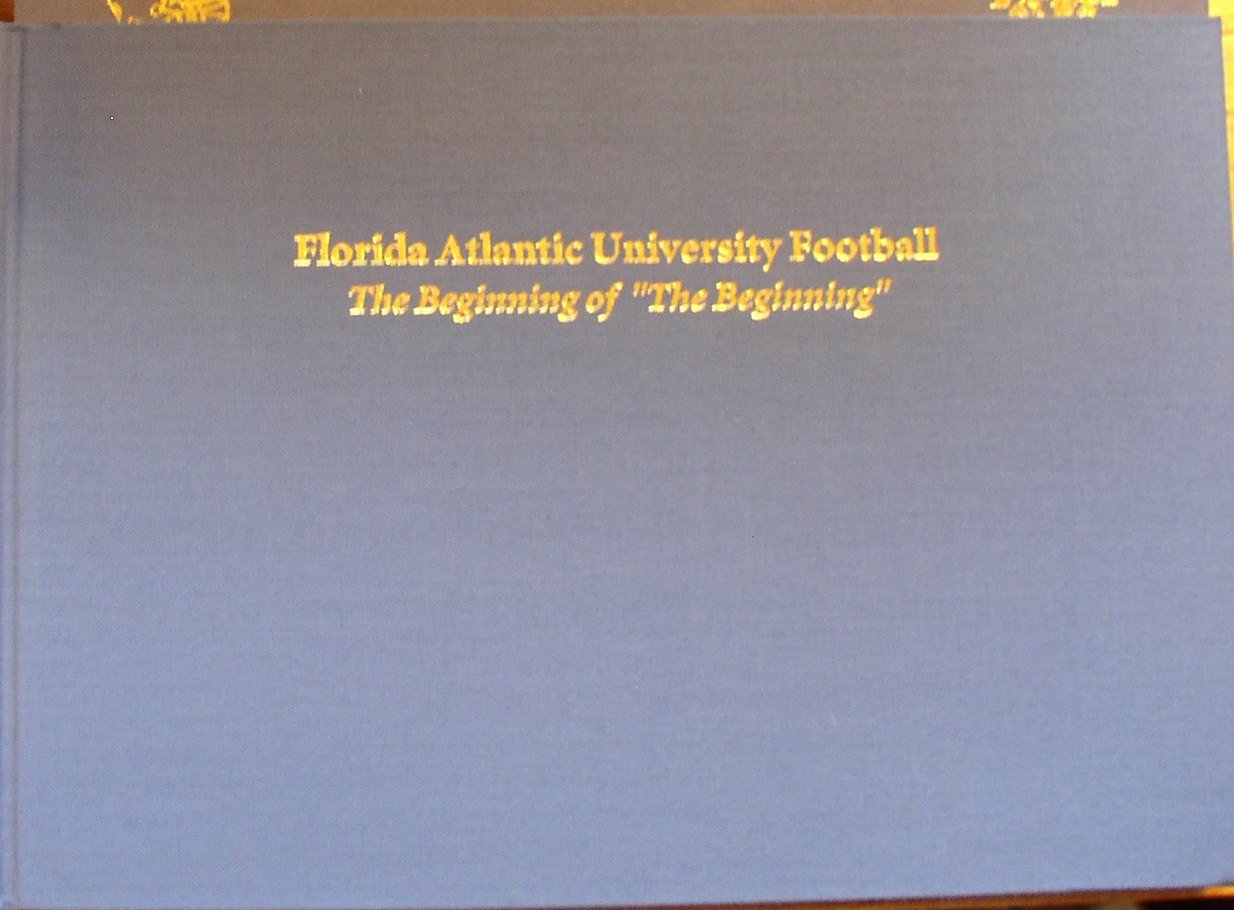 Inaugural panoramic manuscript: FAU football founders families: Howard ...
