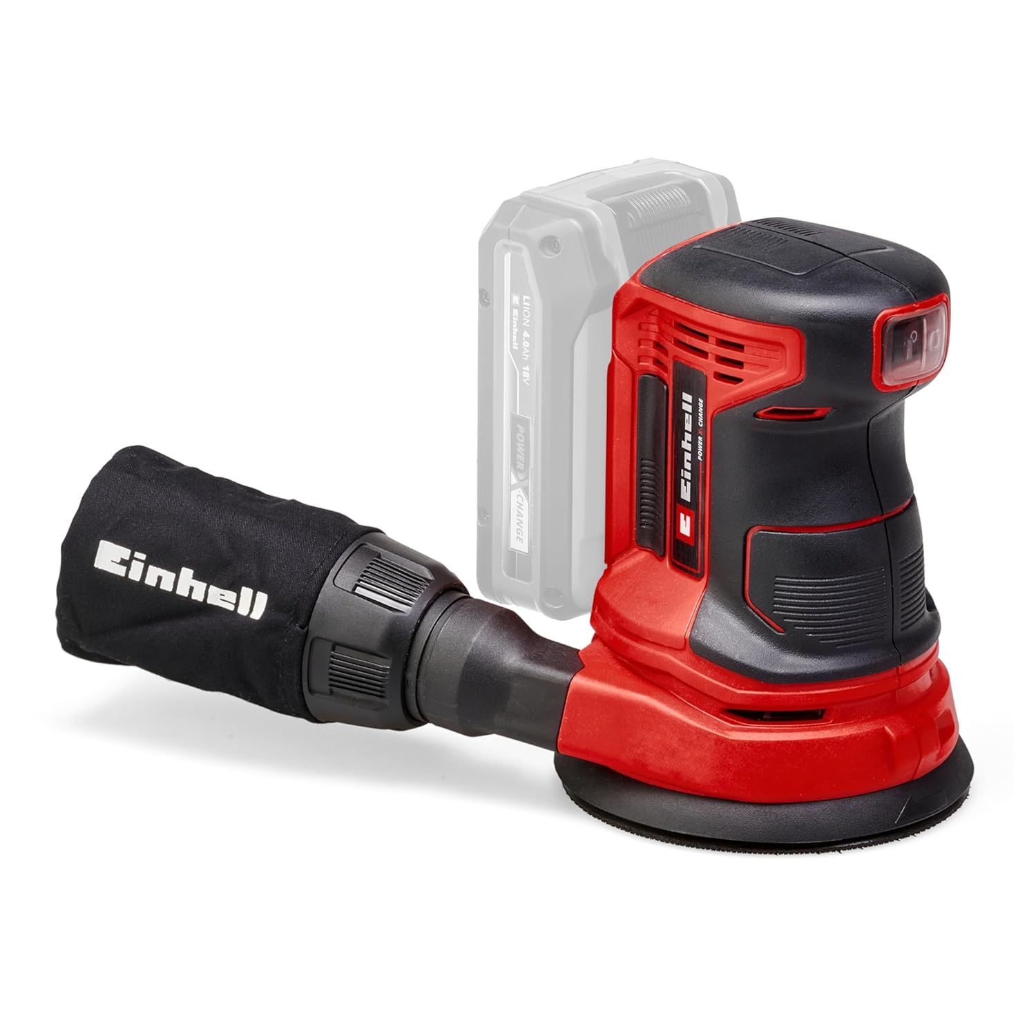 Einhell Power X-Change Cordless Random Orbital Sander - 18V Electric ...