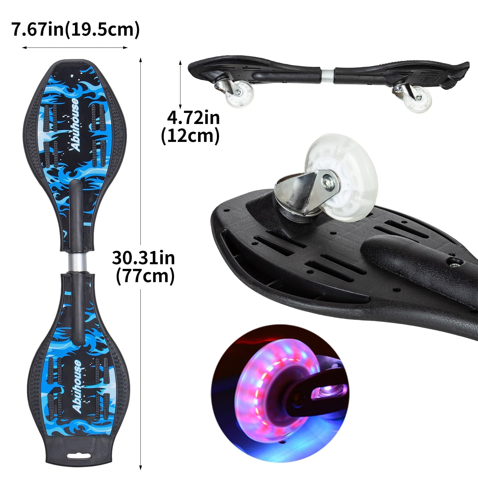 Snapklik.com : Comeon RipStik Caster Board Skateboard, Compact And ...