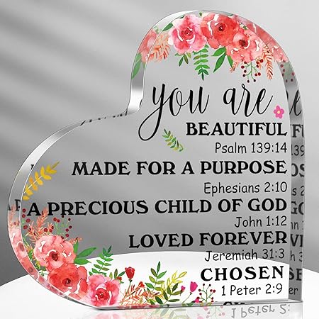 Amazon.com: Inspirational Christian Gifts for Women - Bible Verse ...