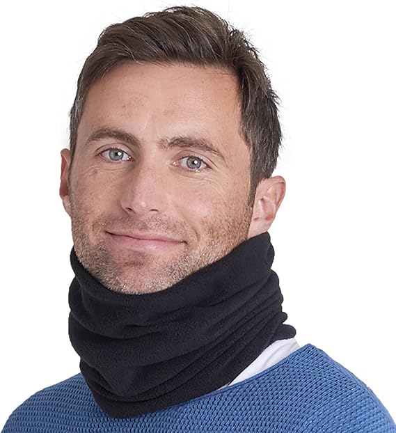 Tough Headwear Winter Neck Warmer, Warm Fleece Neck Gaiters For Men ...