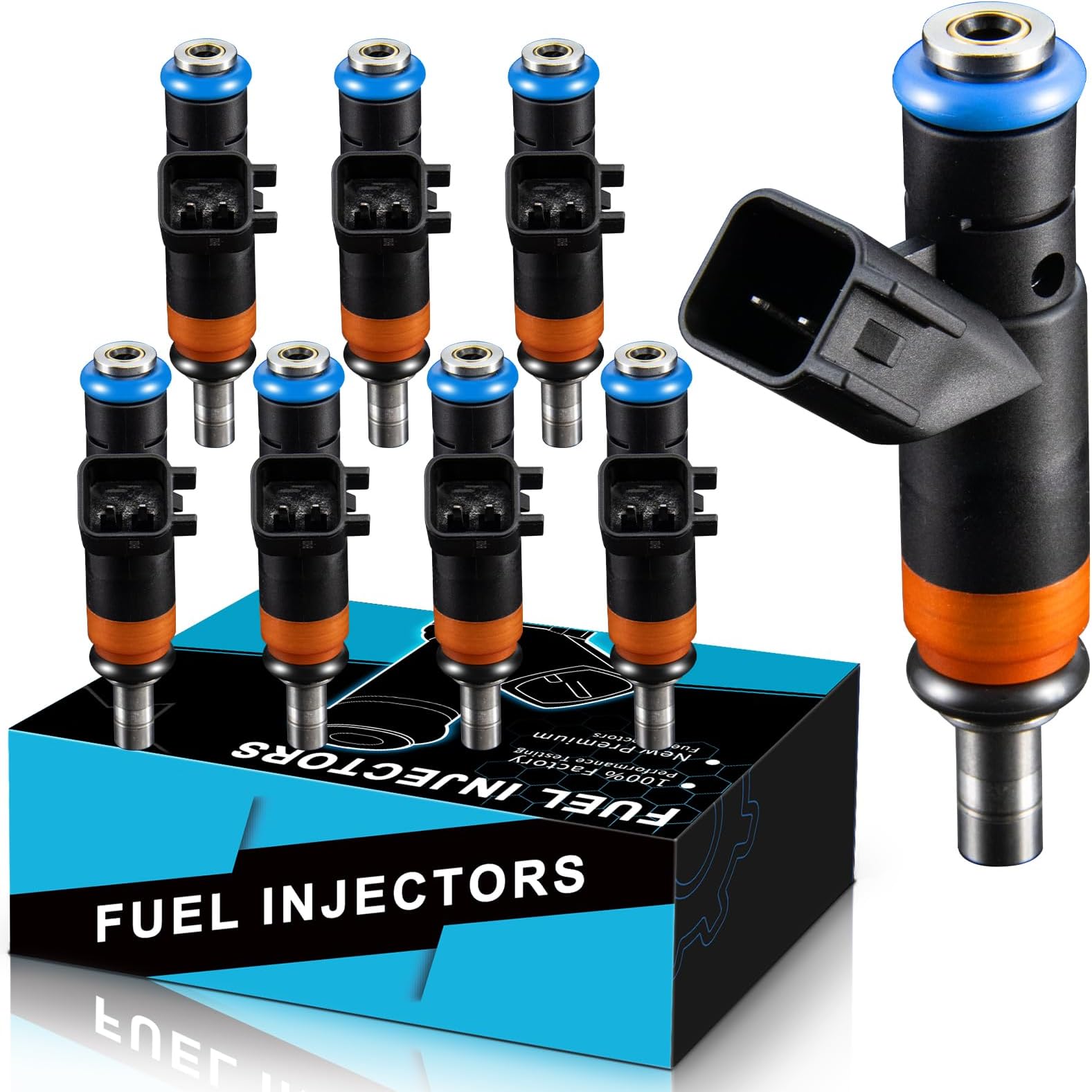 Amazon.com: IXGKHC SET 8 Fuel Injectors 05037479AA For 2006-17 Chrysler ...