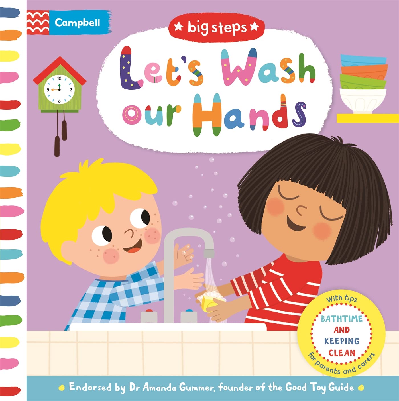 Let's Wash Our Hands: Bathtime and Keeping Clean (Campbell Big Steps ...