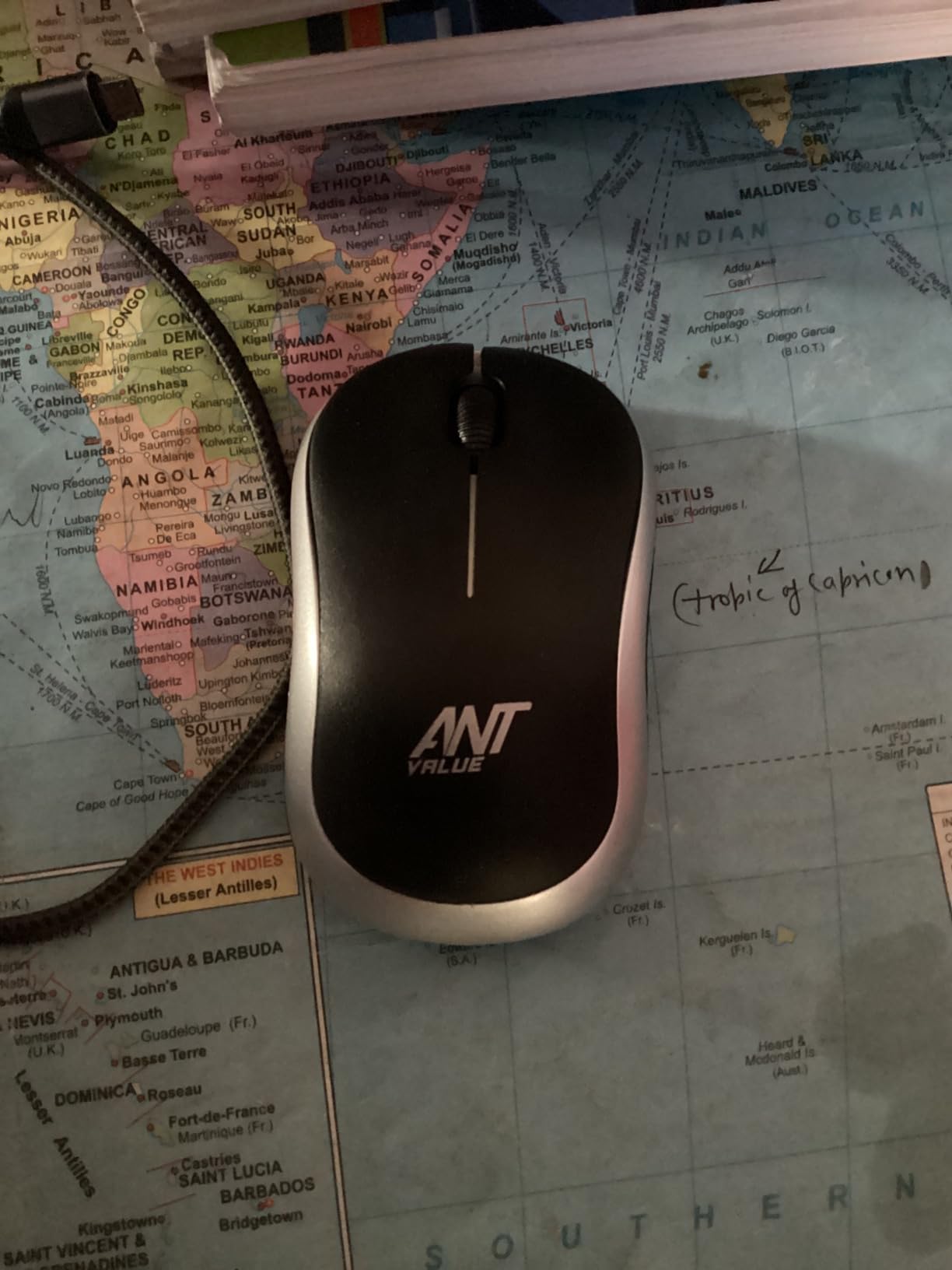 Ant Value FKAPU03 1000 DPI Wireless Mouse - Black, Silver : Amazon.in ...