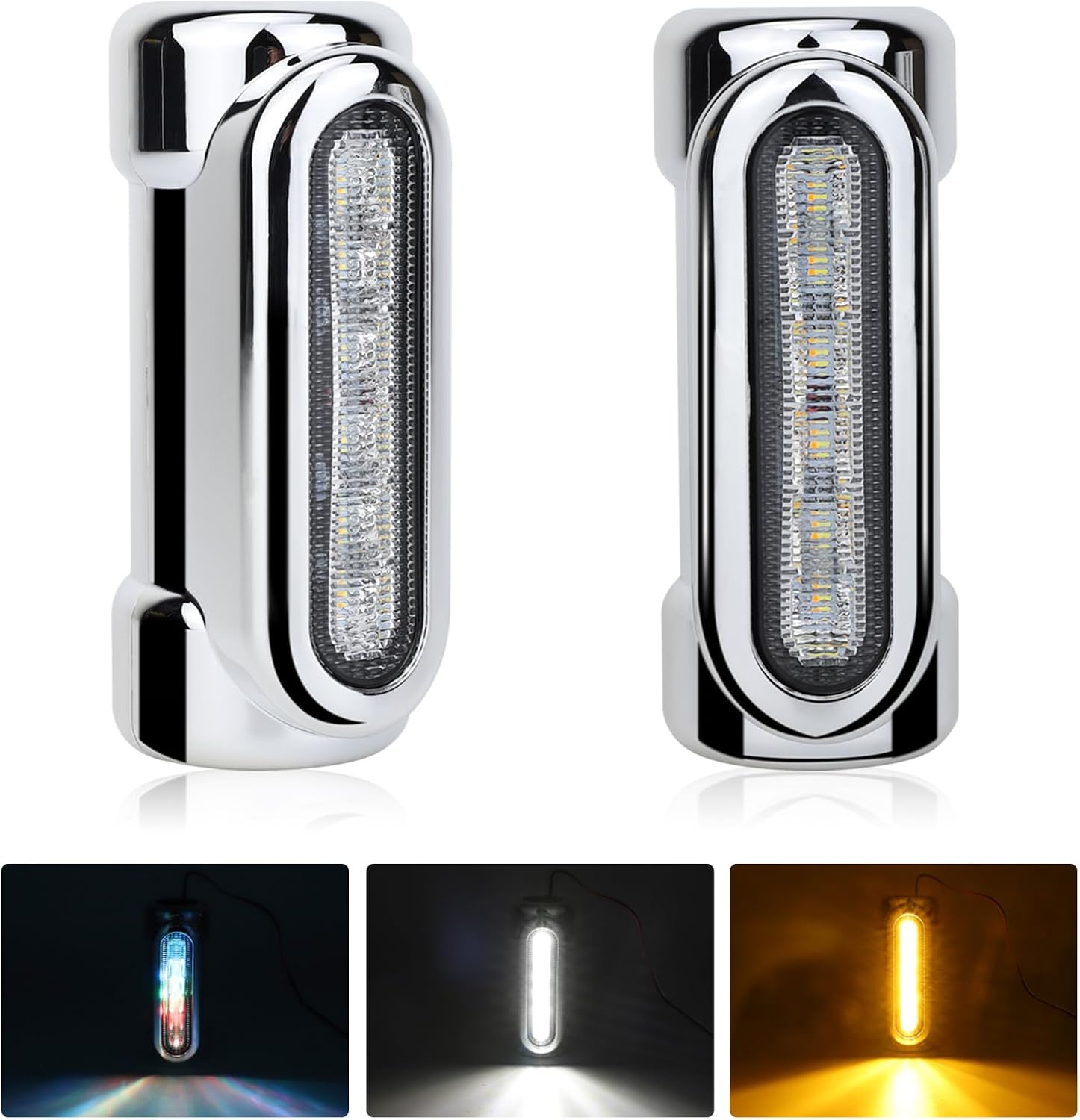 Amazon.com: OPPBUY Motorcycle Highway Bar Light Multicolor Motorcycle ...