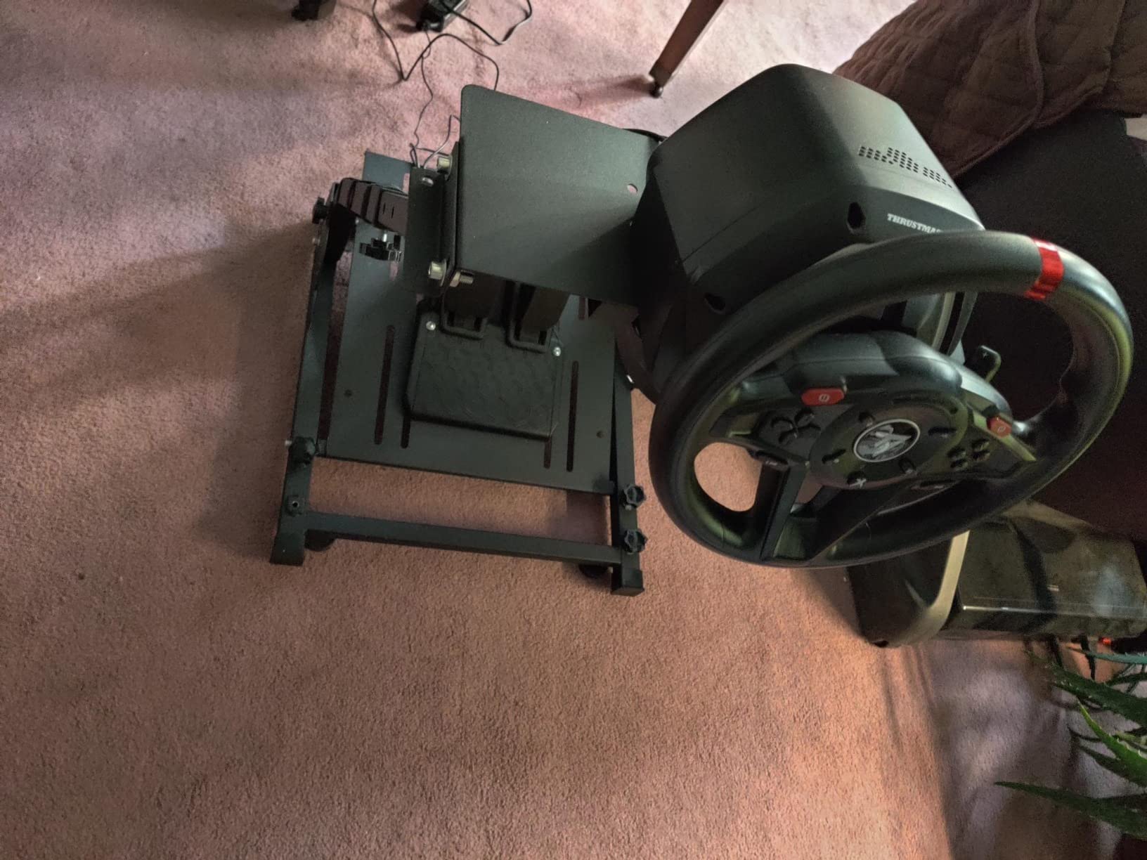 $27/mo - Finance Marada Racing Simulator Cockpit Stand,with Red Seat ...