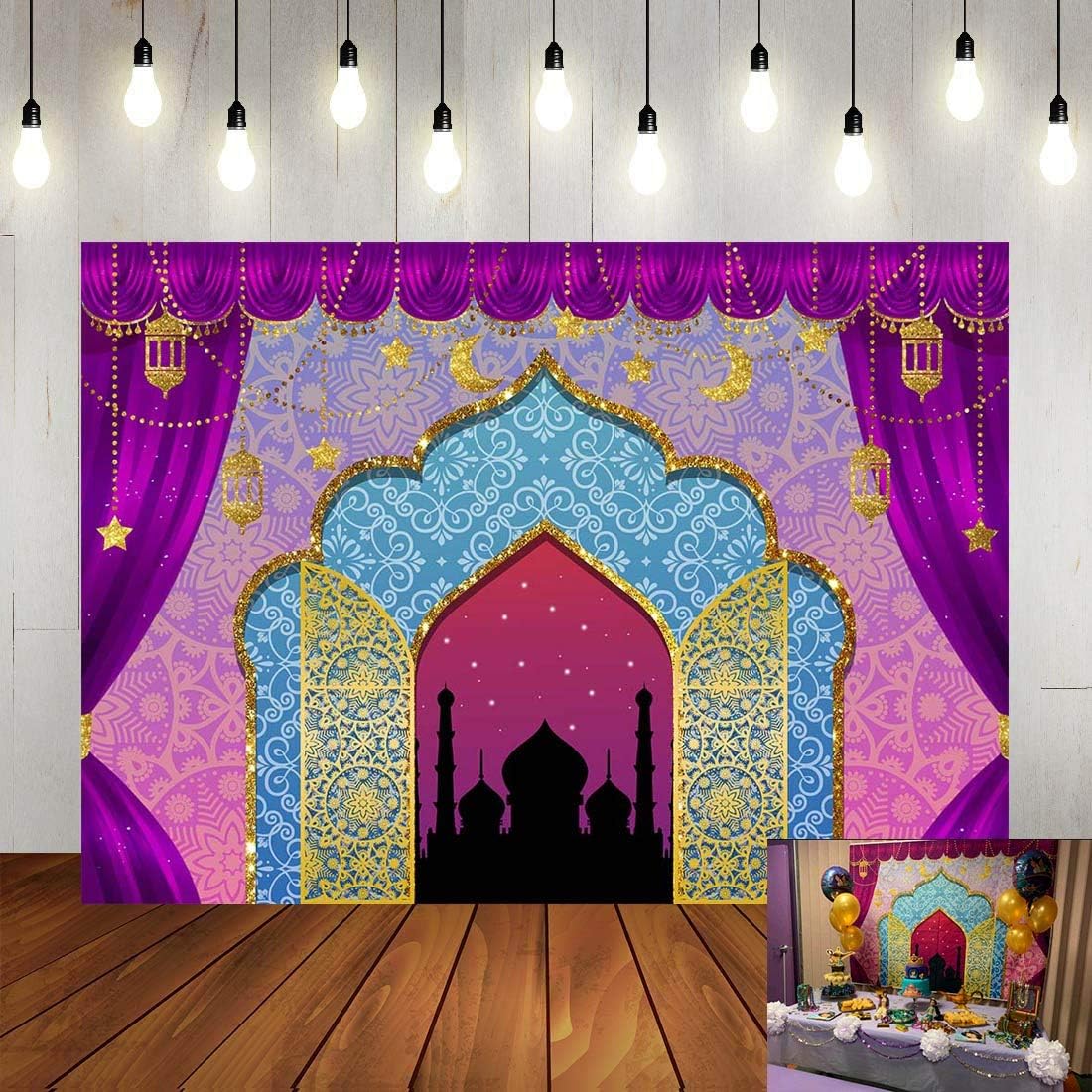 Amazon.com : Art Studio 7x5ft Arabian Nights Magic Genie Theme ...