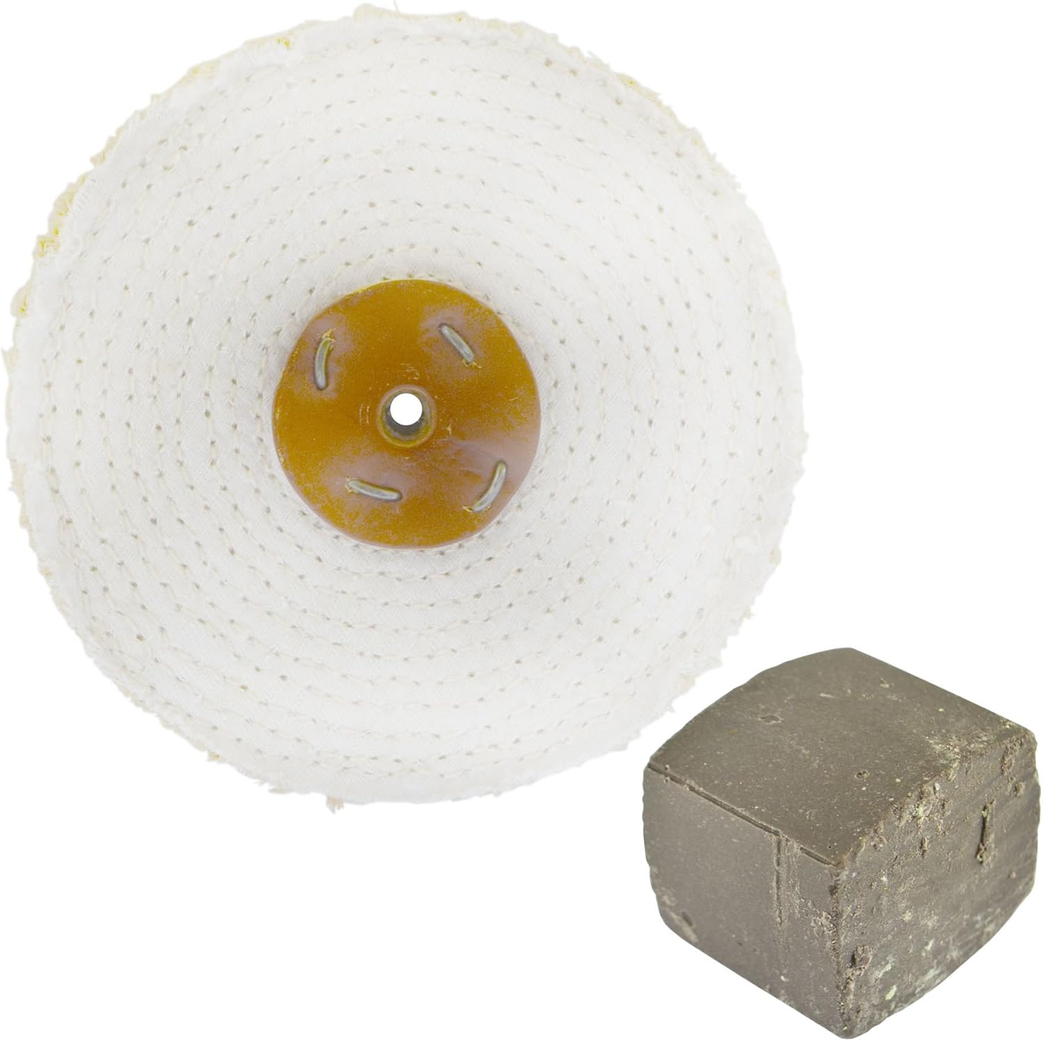 Amazon.com: Coarse Sisal Fast Cut Buffing Polishing Mop 6" x 1" 2 Row ...