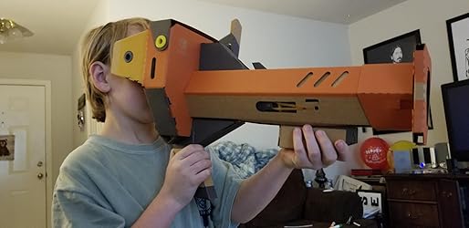 Amazon.com: Nintendo Labo Toy-Con 04: VR Kit - Starter Set + Blaster ...