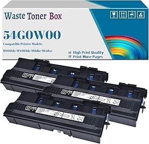 Amazon.com: KIYOR 54G0W00 Waste Toner Bottle Collection Replacement for ...