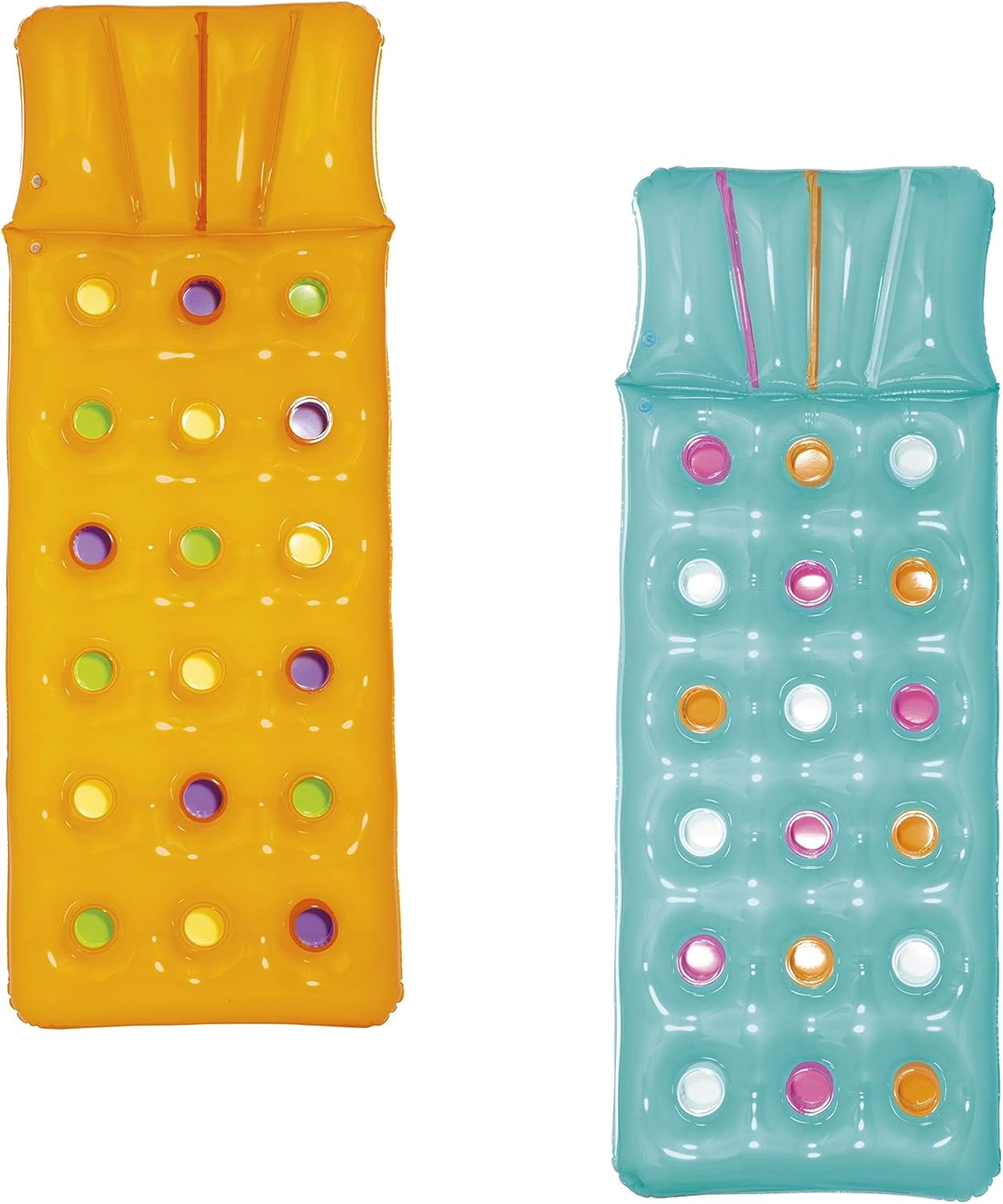 Bestway Inflatable Pool Lounger, Inflated Pool Float and Swim Aid for ...