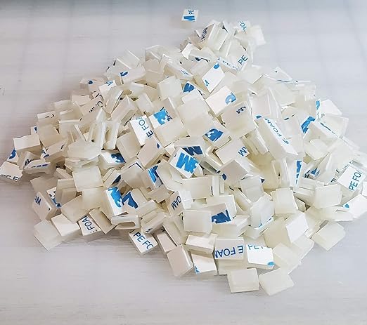 Amazon.com: 3M Adhesive Car Cable Clips (50 Pcs White) : Electronics