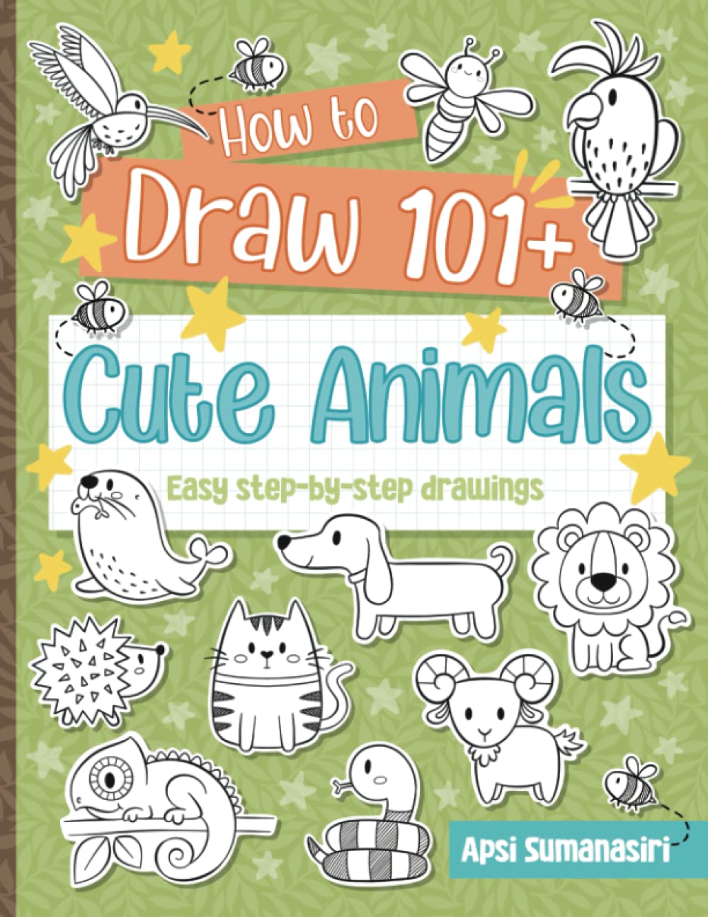 101+ cute Animals | Drawing Book For Kids & Adults | How To Draw ...