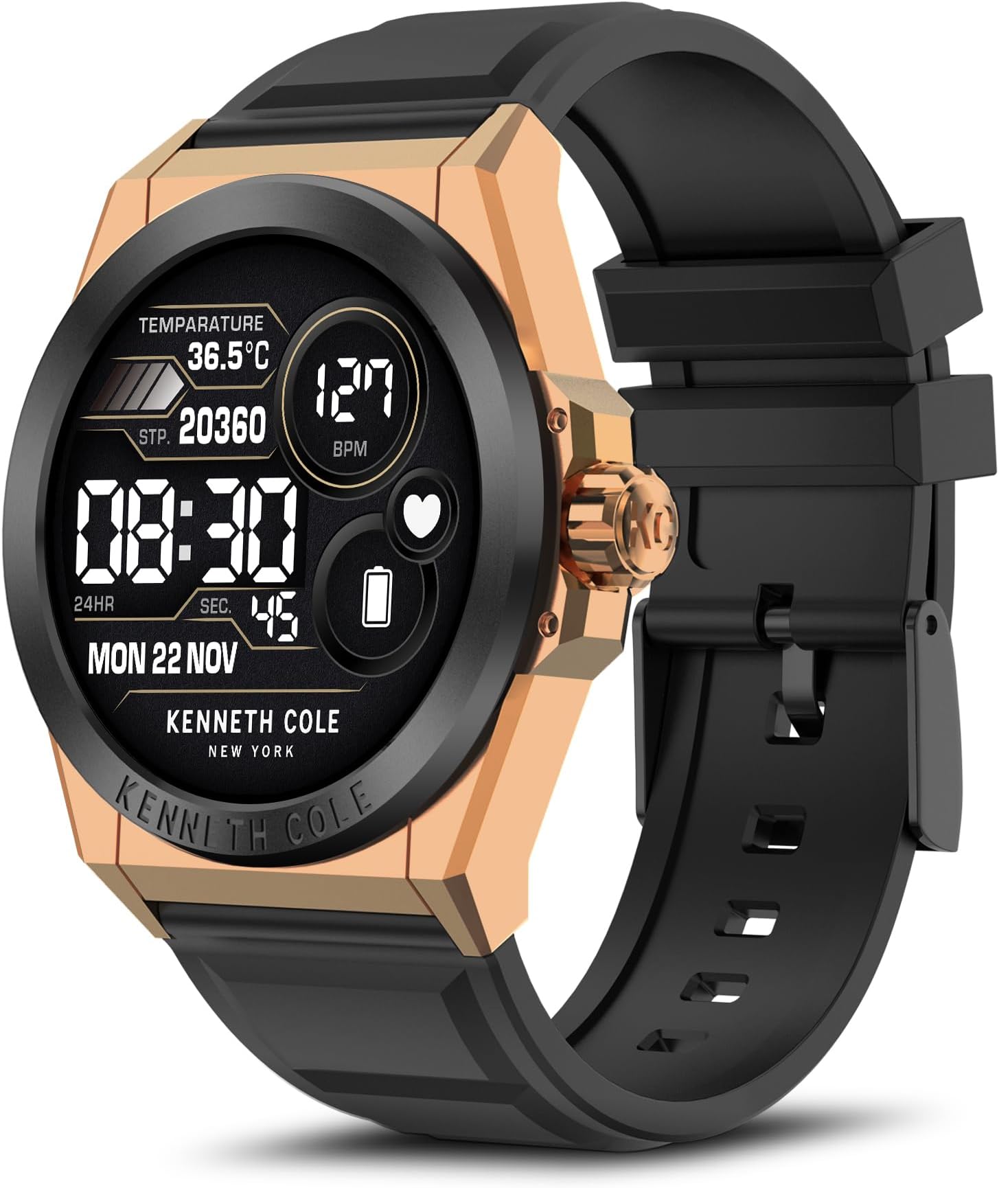 Haulvean Militärische Smartwatch für Männer mit Bluetooth Anrufen, 1,85" HD Display, 730 mAh ...