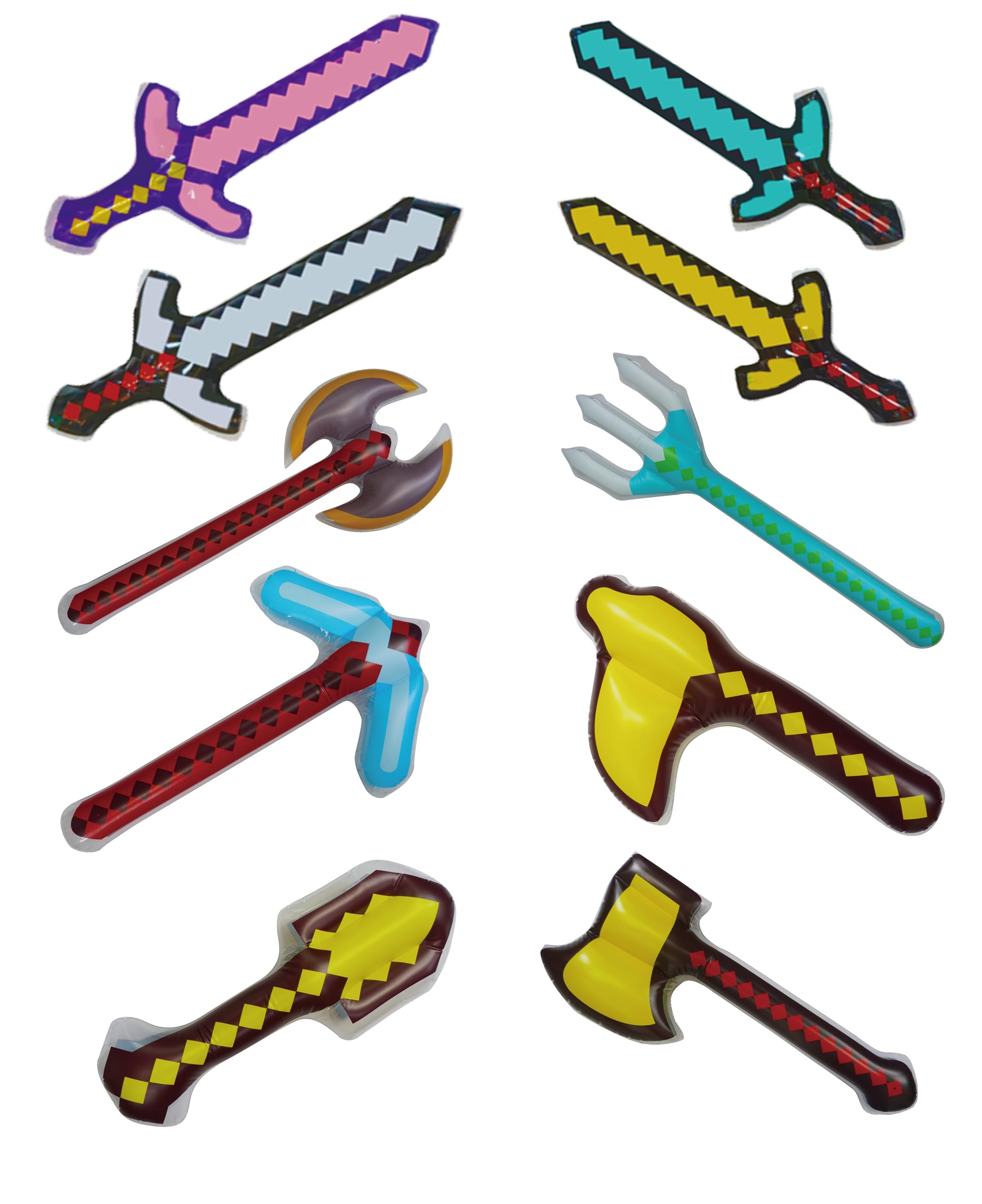 Amazon.com: Inflatable Toys Inflatable Weapons Large Size Sword Axe ...