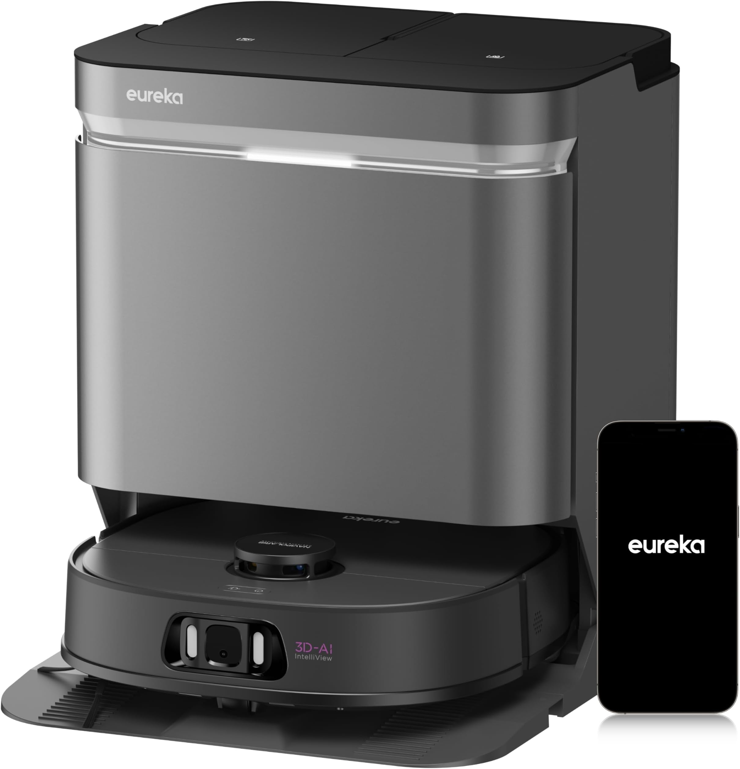 Amazon.com - Eureka J15 Ultra Self Emptying Robot Vacuum, 19,000 Pa ...